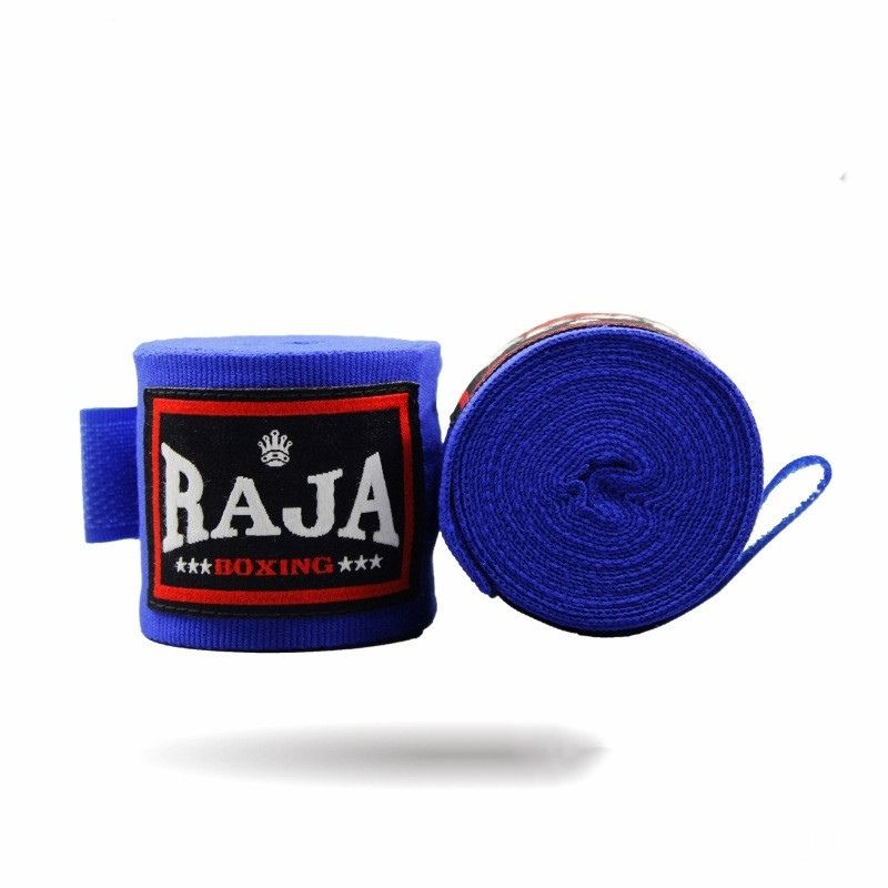 Bandages de Boxe Raja Boxing Bleu - 4,5 Mètres | Univers Boxe