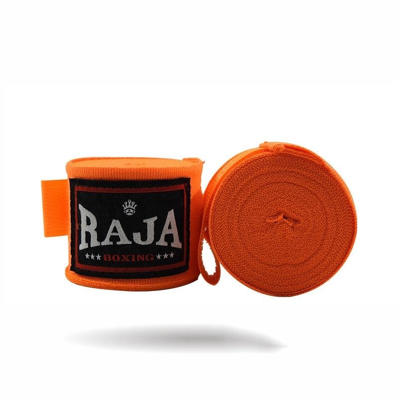 Bandages de Boxe Raja Boxing Orange - 4,5 Mètres | Univers Boxe