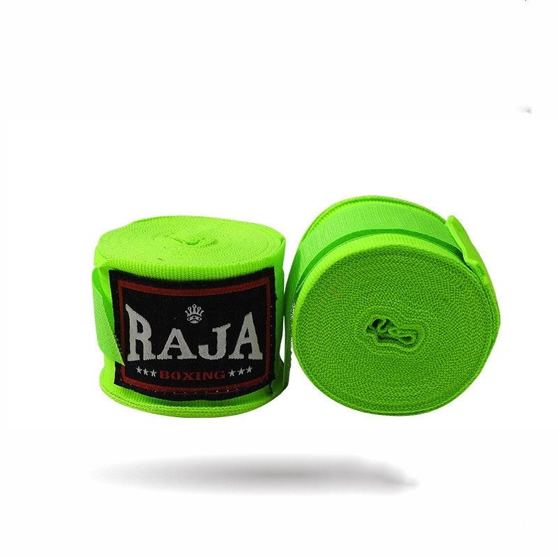 Bandages de Boxe Raja Boxing Vert - 4,5 Mètres | Univers Boxe